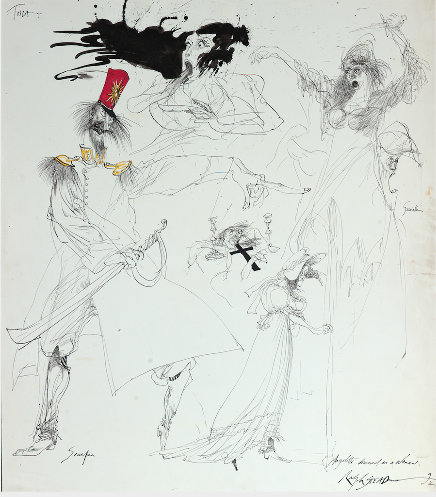 Ralph Steadman Tosca Print – Ralph Steadman Prints