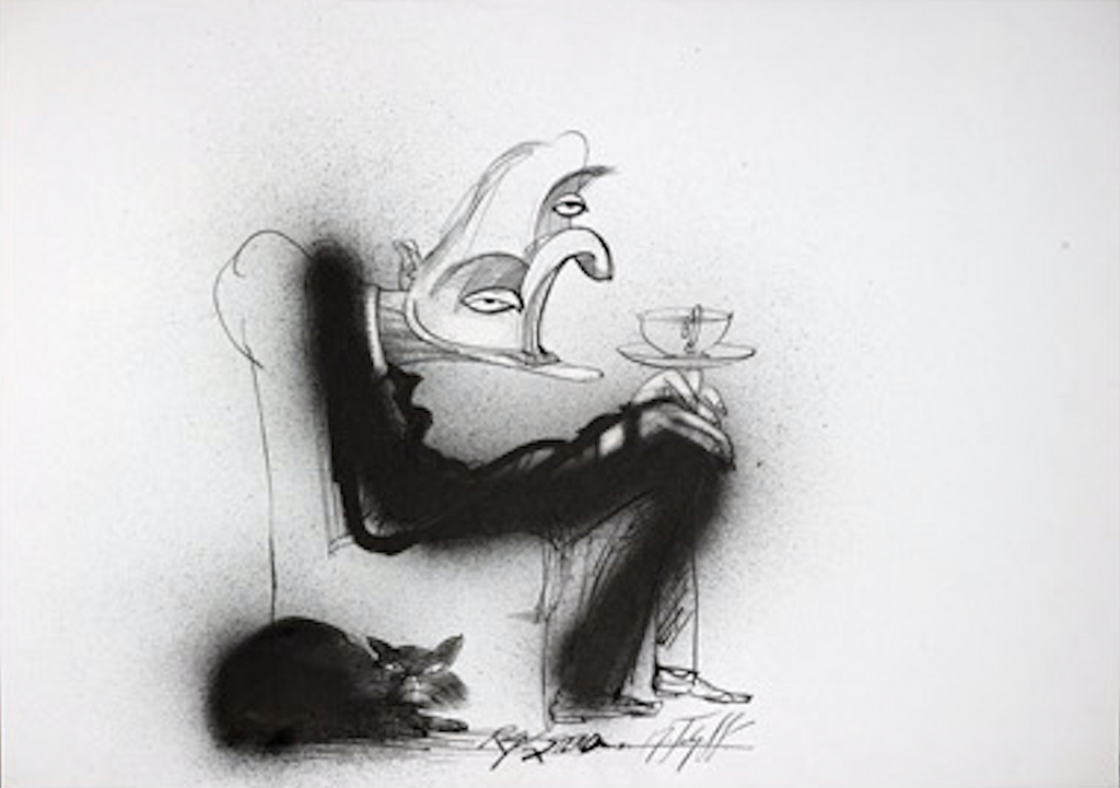 Ralph Steadman T.S. Eliot Print – Ralph Steadman Prints